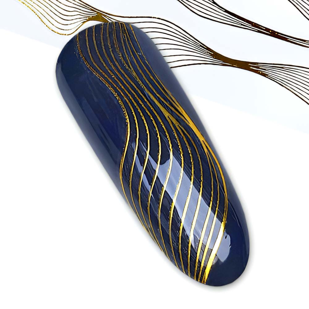 Flexible Waves GOLD - Saida Nails - Your online store for nail design