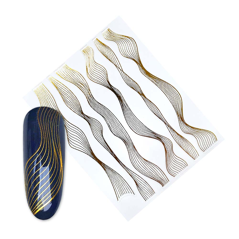 Flexible Waves GOLD - Saida Nails - Your online store for nail design