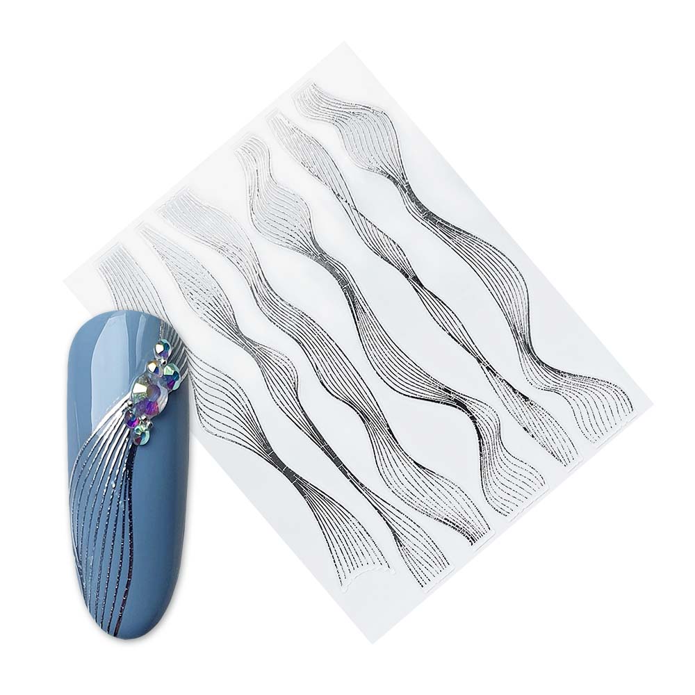 Flexible Waves SILBER - Saida Nails - Dein Onlineshop für Naildesign