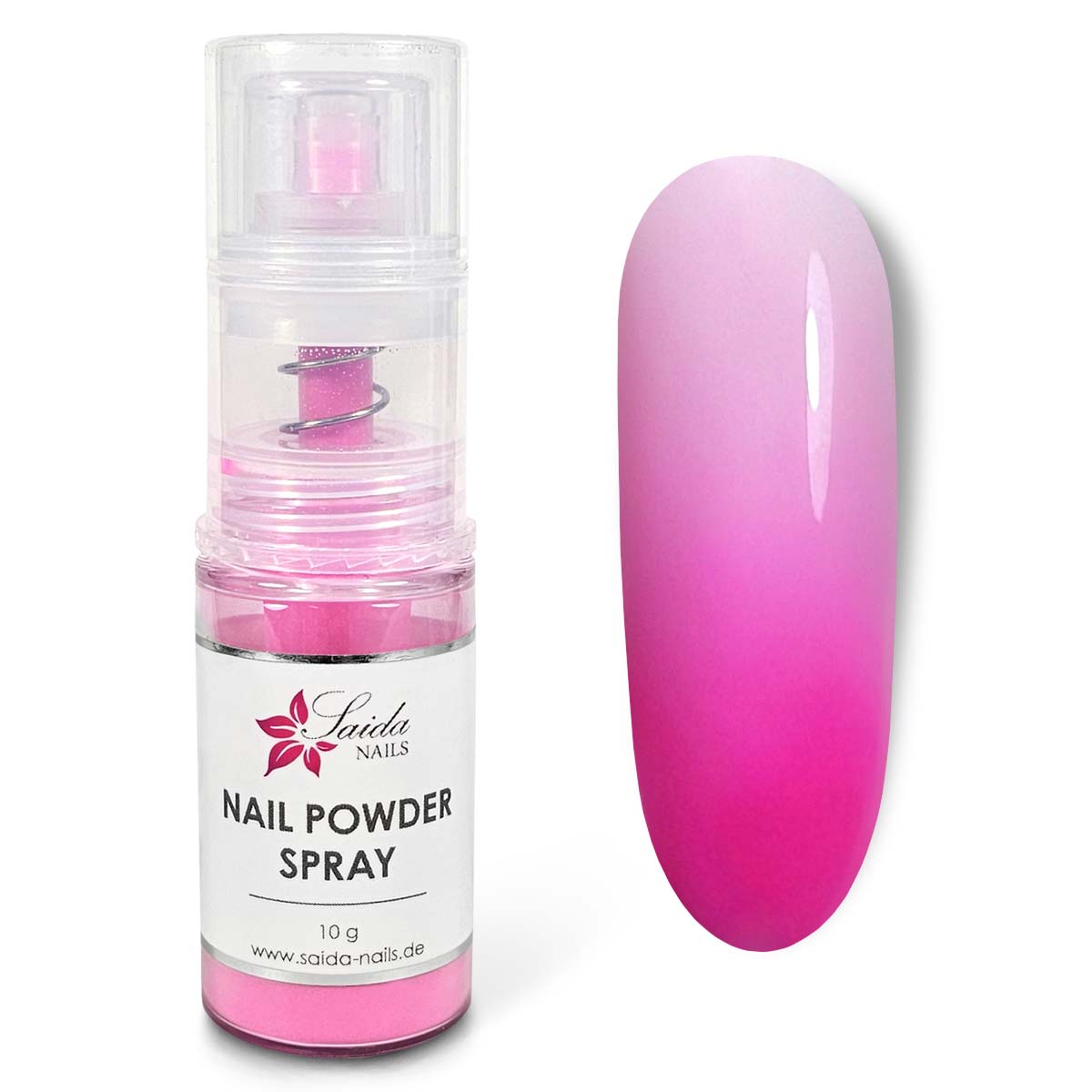Ombre Nail Powder Spray – PINK - Saida Nails - Dein Onlineshop für ...