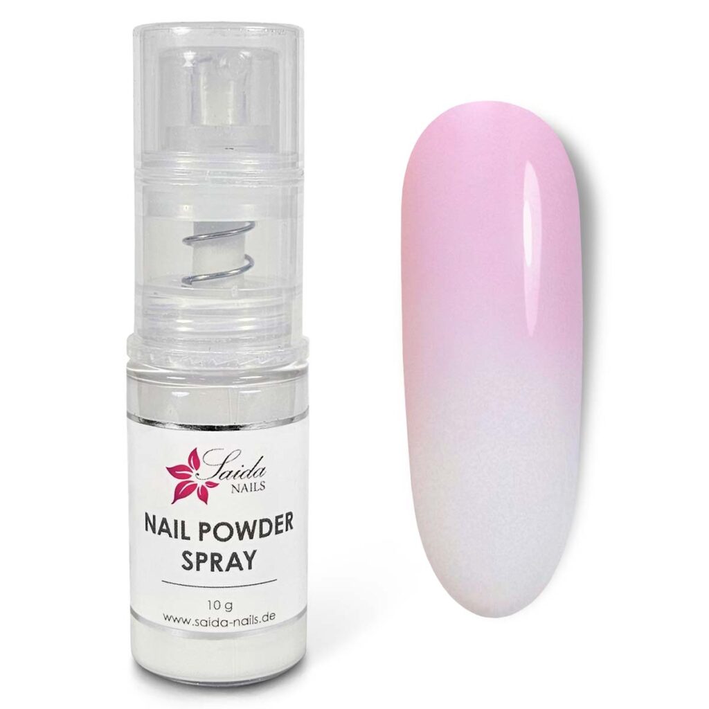 Ombre Nail Powder Spray – WHITE - Saida Nails - Dein Onlineshop für ...