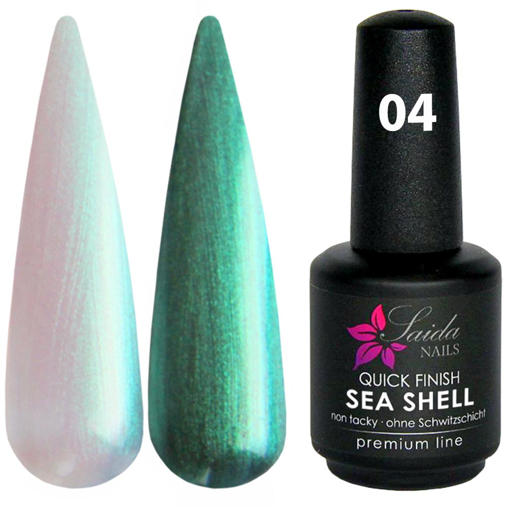 Quick Finish SEA SHELL 04, 15 ml (Versiegler) - Saida Nails - Dein ...