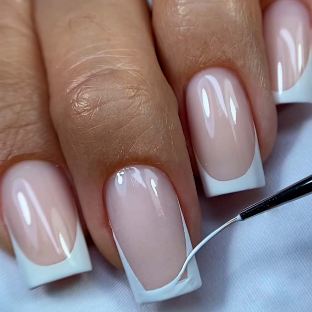 Gel French SNOW WHITE, 5 ml - Saida Nails - Dein Onlineshop für Naildesign